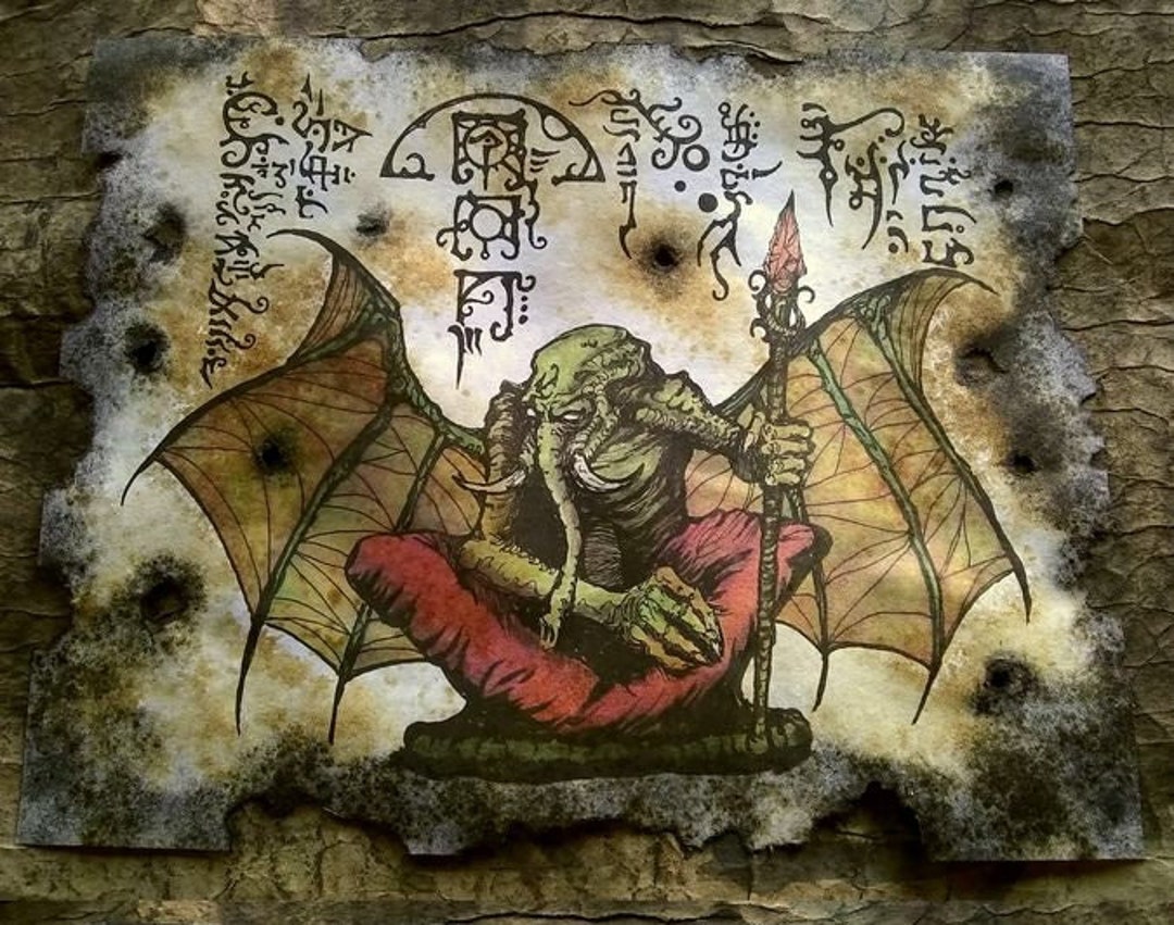 MONSTER KING of YAG Larp Necronomicon Lovecraft Monsters Occult Horror ...