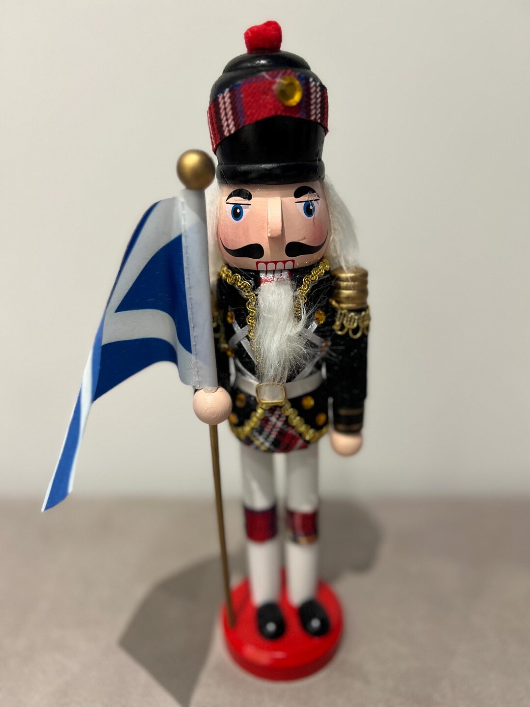 12 Inch Scottish Nutcracker - Etsy