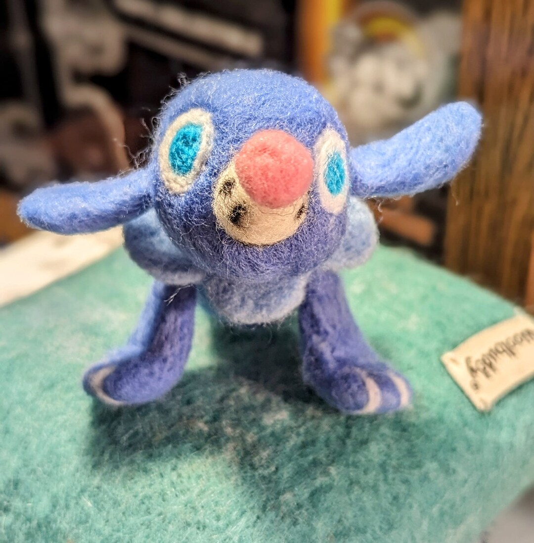 OOAK Felt Needle Pokemon Popplio - Etsy
