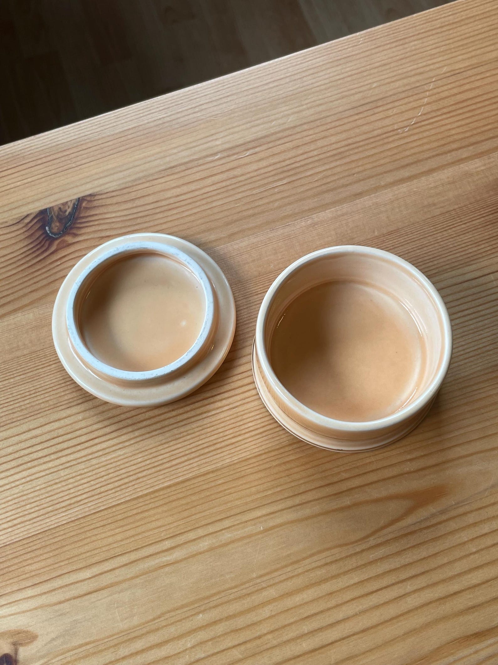 Vintage Sadler England "autumn Gold" Lidded Trinket Dish - 3" Diameter ...