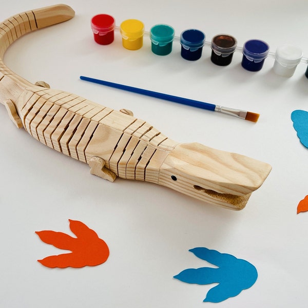 Crocodile Paint Kit - Etsy