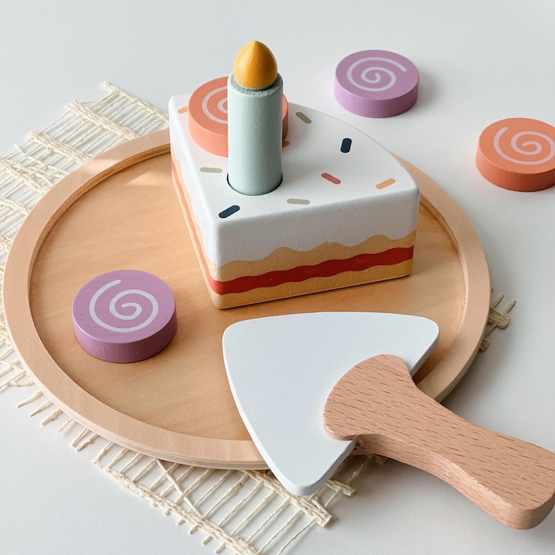 Wooden Dessert Toy - Etsy