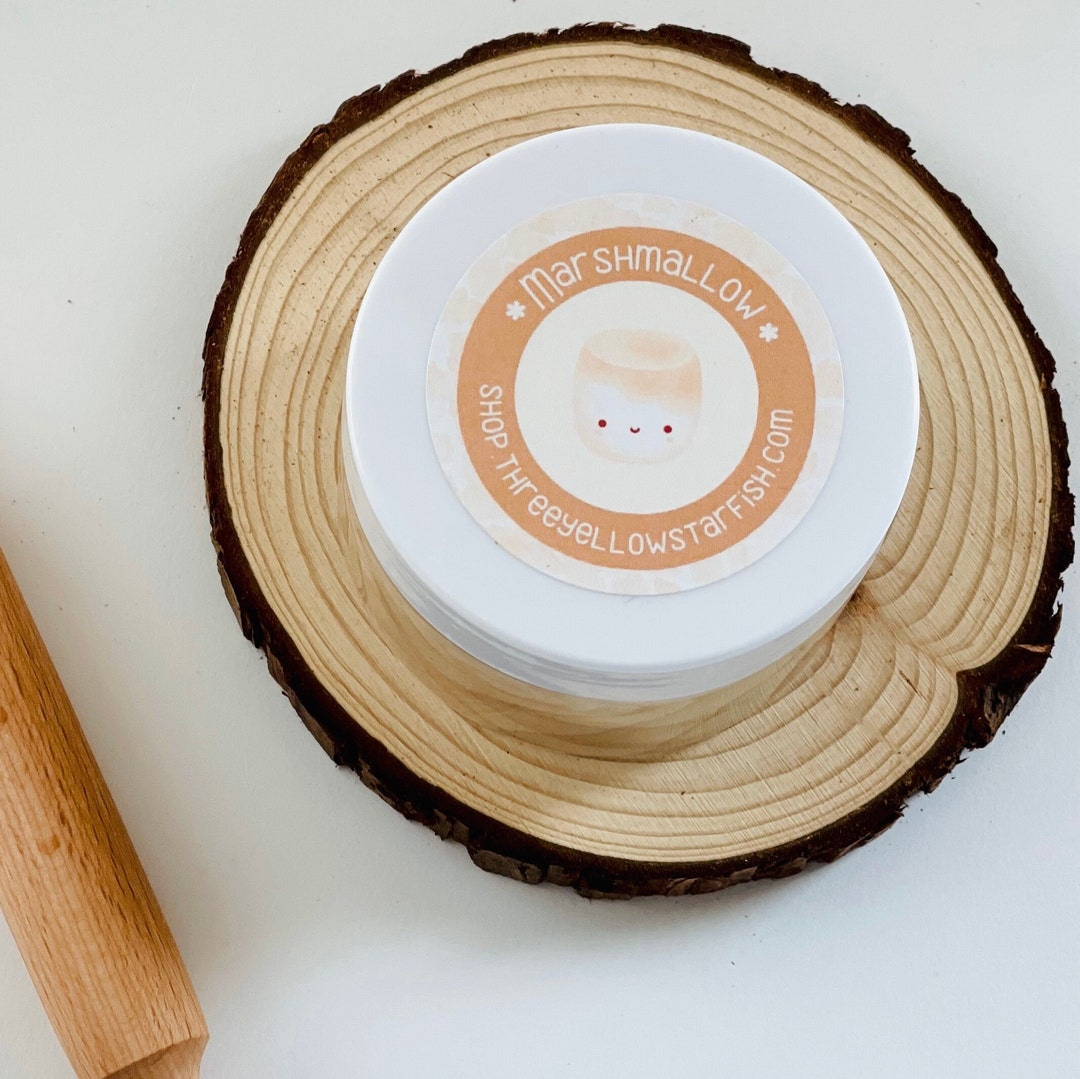 Marshmallow Scented Play Dough, Play Dough Kit, Scented Slime, Therapy ...