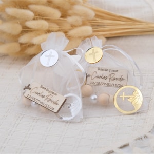 Personalized Funeral Keepsakes, Personalized Memorial Service Keychain ...
