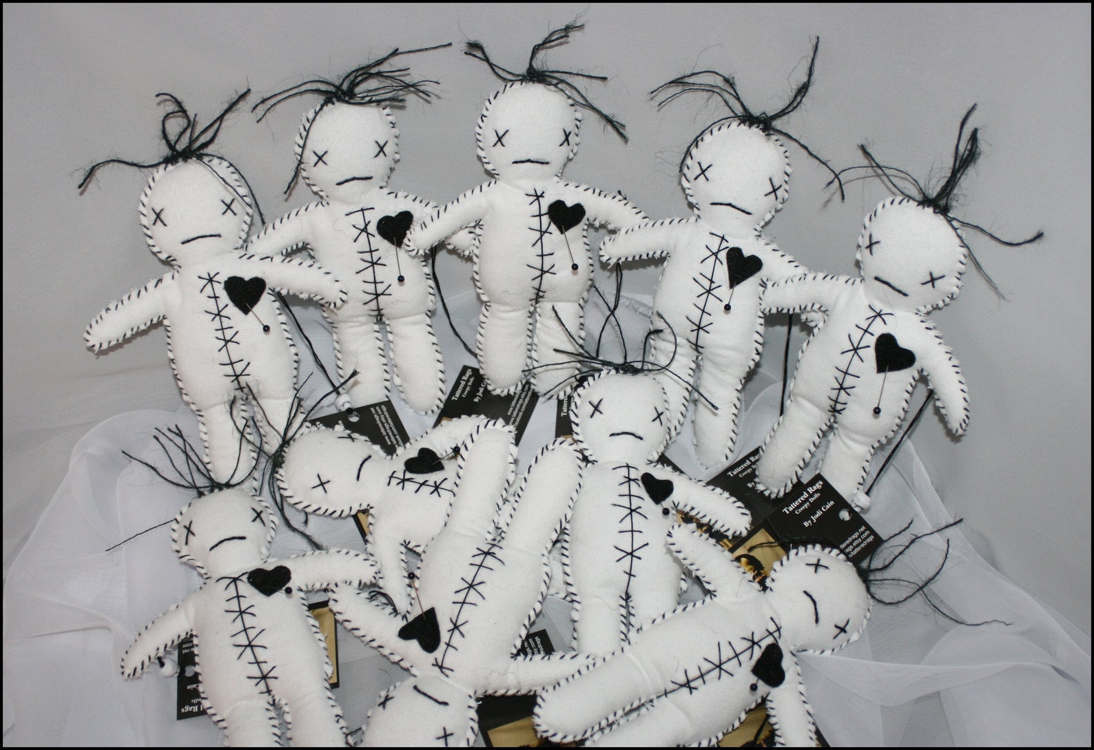 Hand Stitched Voodoo Doll Creepy Gothic Folk Art By Jodi Cain | Etsy