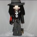 OOAK Hand Stitched Zombie Rag Doll Creepy Gothic Horror Folk - Etsy