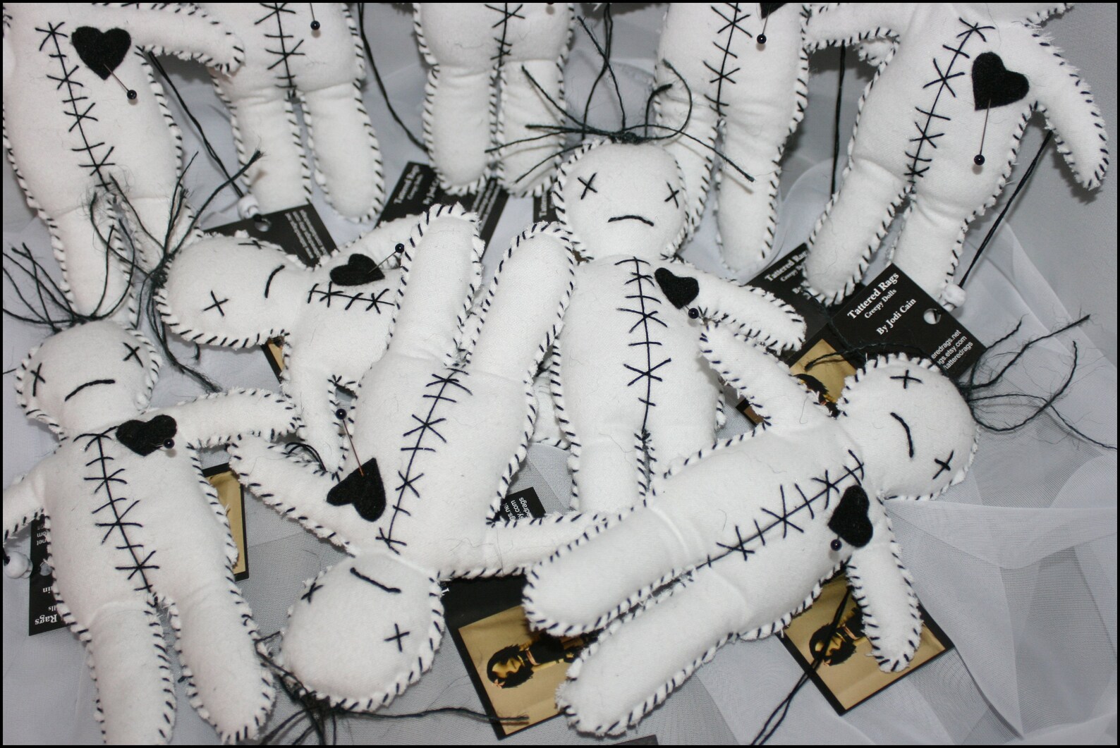 Hand Stitched Voodoo Doll Creepy Gothic Folk Art by Jodi Cain - Etsy