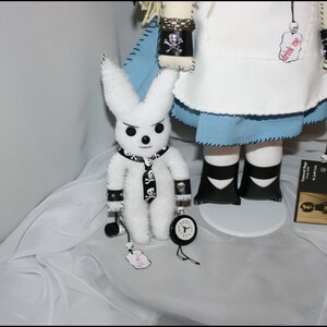 Alice in Wonderland Inspired Hand Stitched Rag Doll Creepy Gothic ...