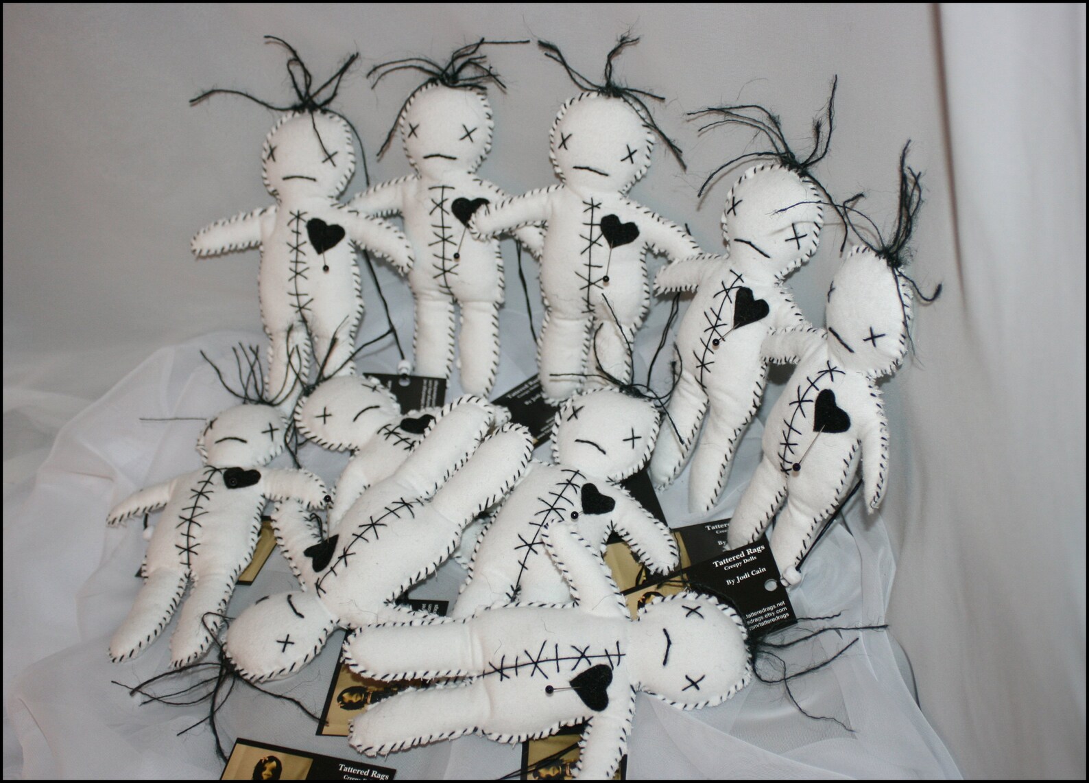 Hand Stitched Voodoo Doll Creepy Gothic Folk Art by Jodi Cain - Etsy