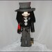 OOAK Hand Stitched Zombie Rag Doll Creepy Gothic Horror Folk - Etsy