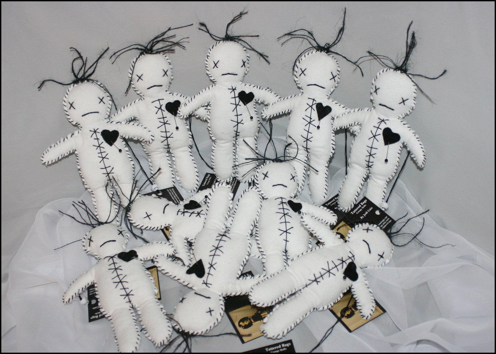 Hand Stitched Voodoo Doll Creepy Gothic Folk Art by Jodi Cain - Etsy