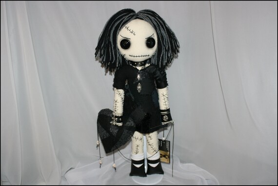 Creepy Rag Doll Drawing