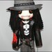 OOAK Hand Stitched Zombie Rag Doll Creepy Gothic Horror Folk - Etsy