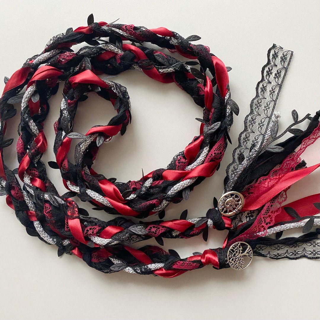 Gothic Handfasting Cord, Viking Custom Ritual Rope, Pagan Ceremony ...