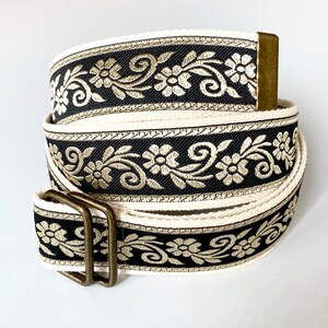 Medieval Boho Style Cotton Webbing Belt Handmade All Size Women's Men's ...