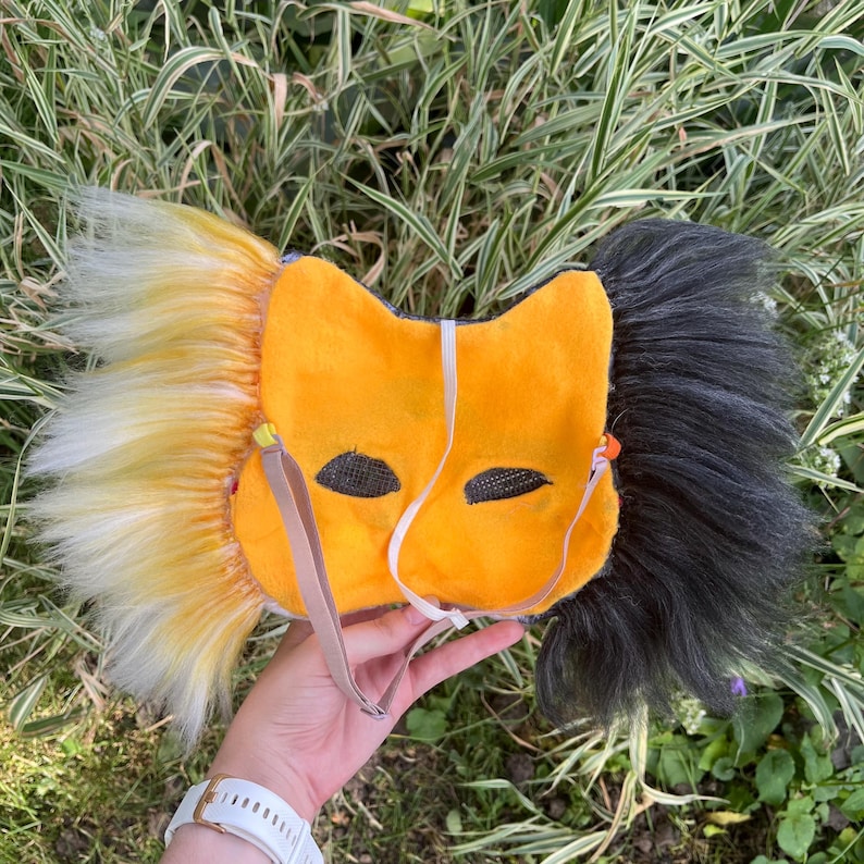 Calico Cat Mask - Etsy
