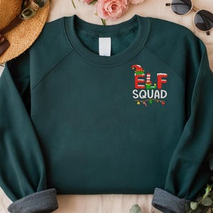 Elf Squad Christmas Embroidery Design Elf Squad Embroidery Design ...