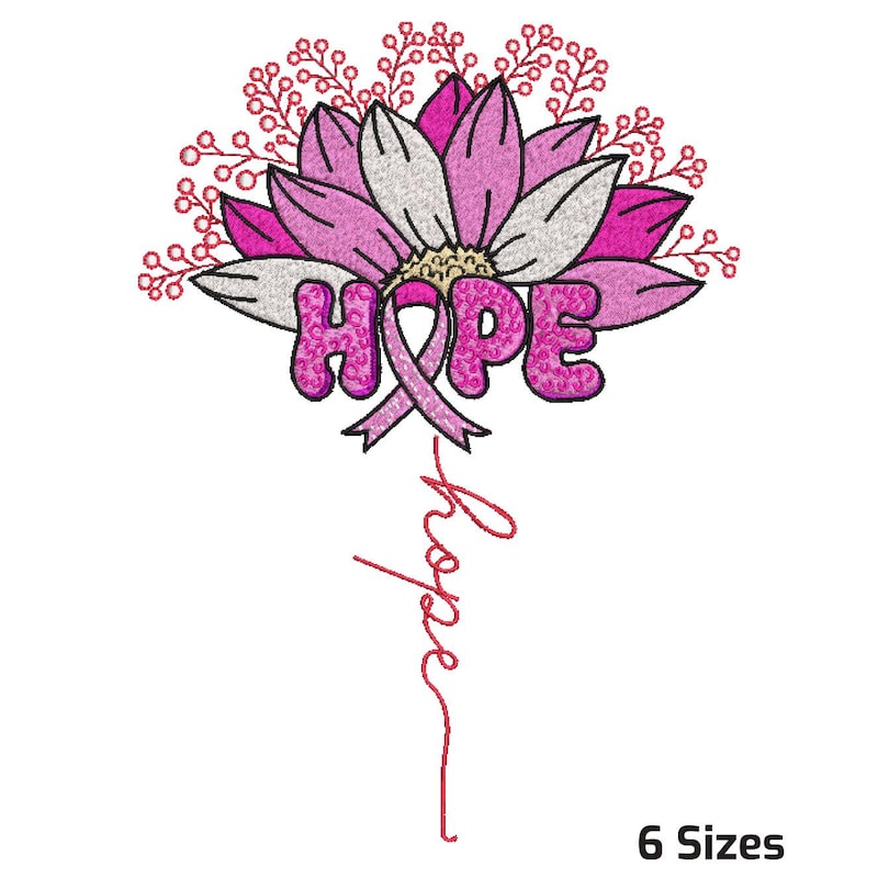 Cancer Embroidery - Etsy