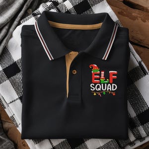 Elf Squad Christmas Embroidery Design Elf Squad Embroidery Design ...