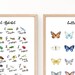 Watercolor Insect Alphabet Chart for Nursery Printable Educational ...