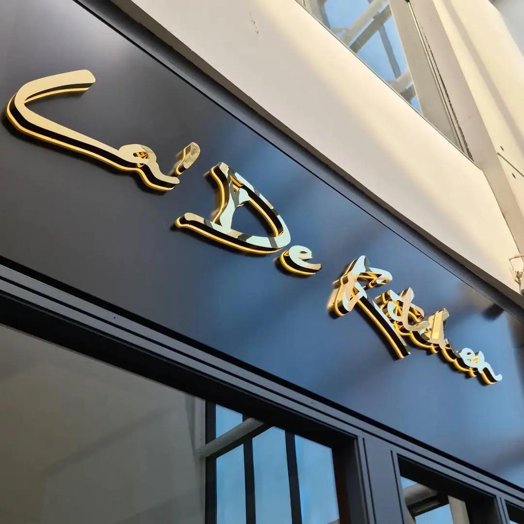 3D Backlit Sign, Clinic Business Sign, Custom Metal Letters for Office ...