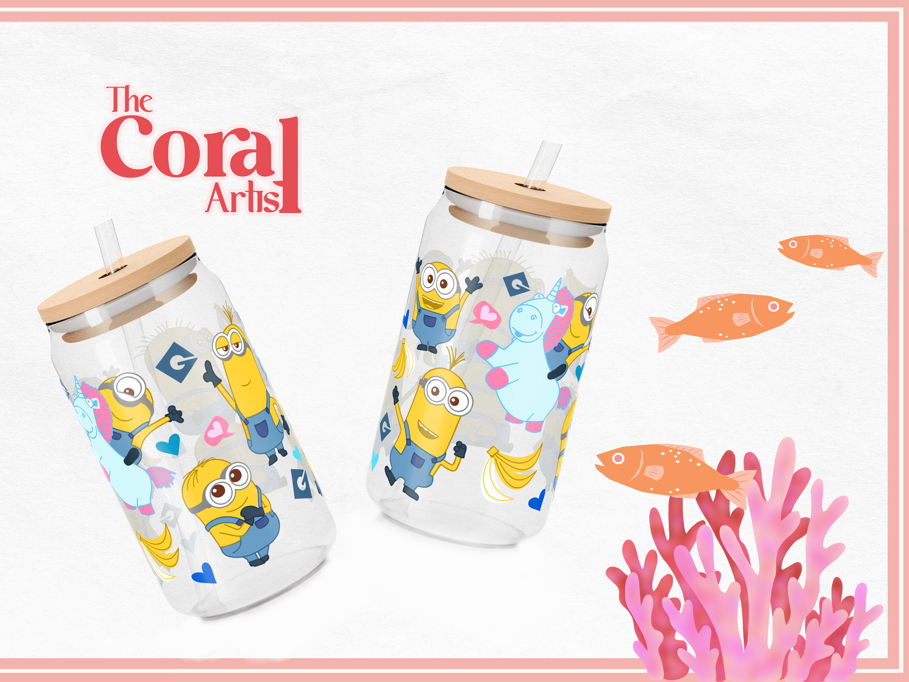 Villain Sidekicks Me Sublimation PNG Transfer File UVDTF Cup Wrap ...