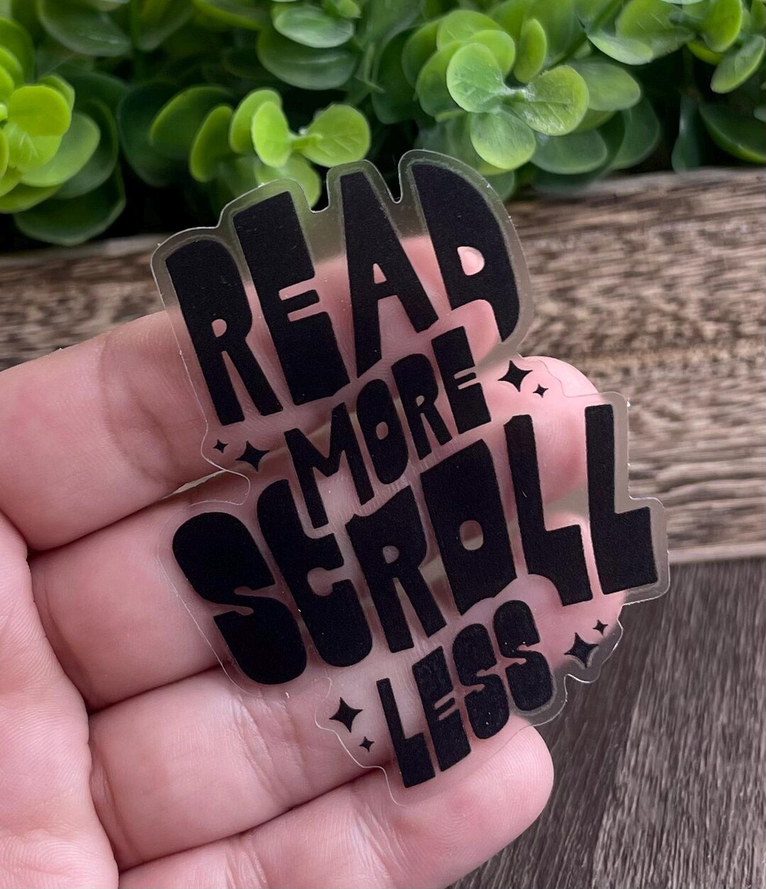 Read More Scroll Less Vinyl Sticker - Etsy