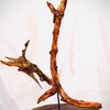 Fancy Fish Abstract Wood Sculpture - Etsy