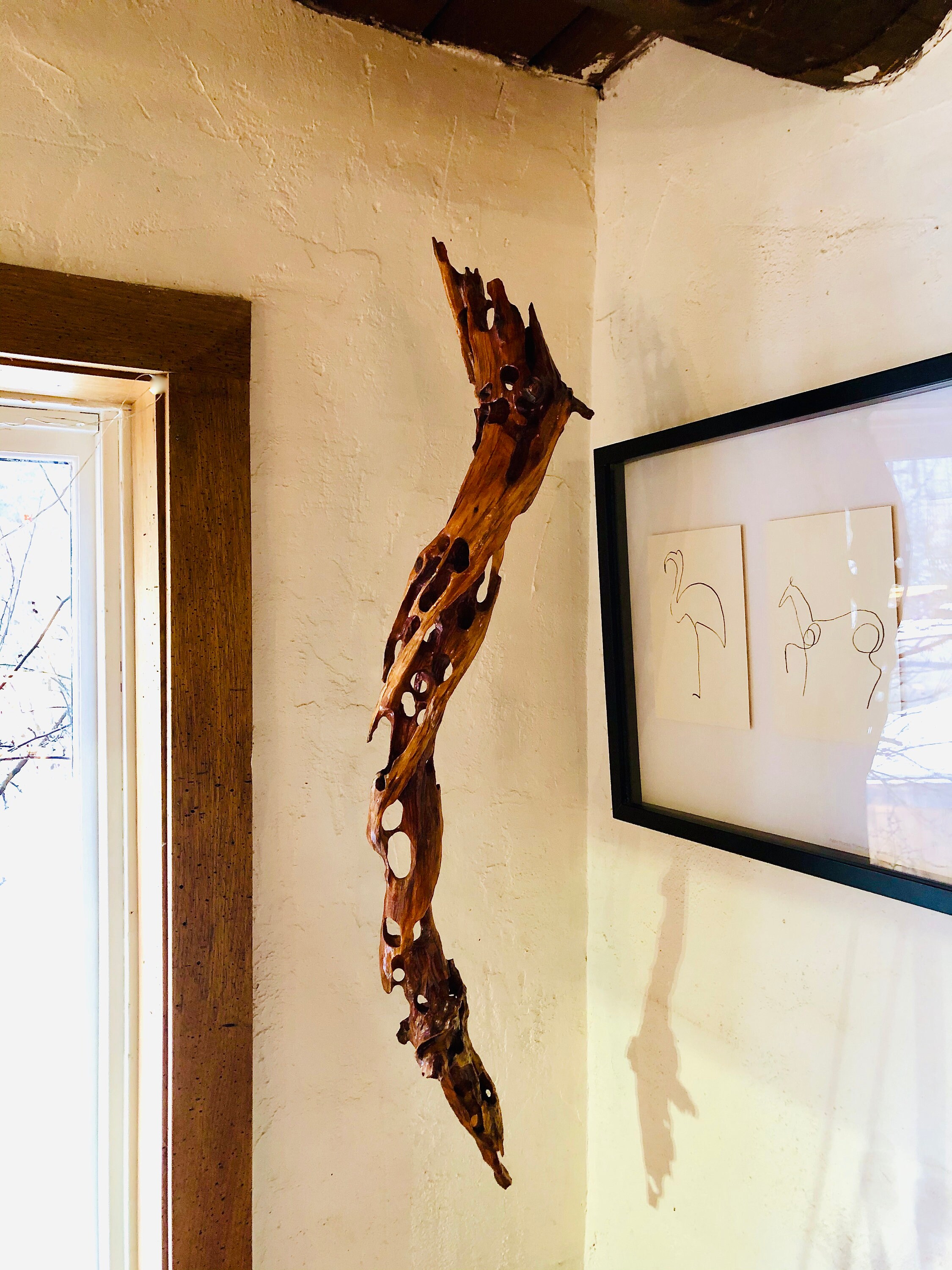 Helix - wood sculpture #136