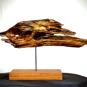 Fancy Fish - Abstract Wood Sculpture - Etsy