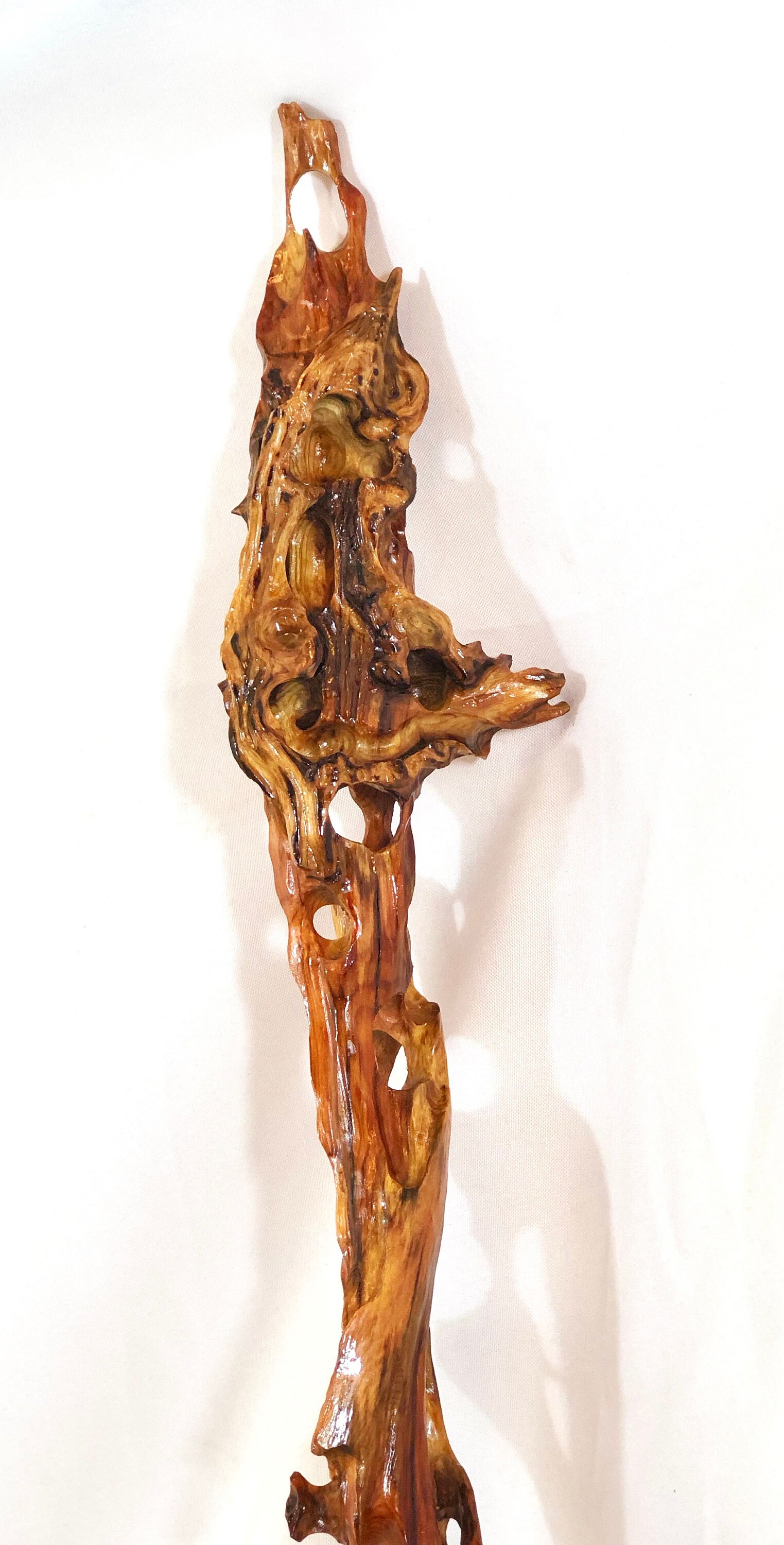 Helix - wood sculpture #136