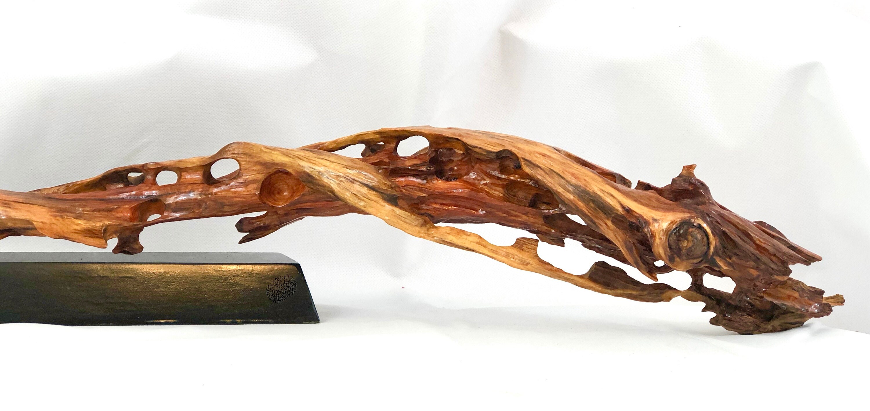 Helix - wood sculpture #136