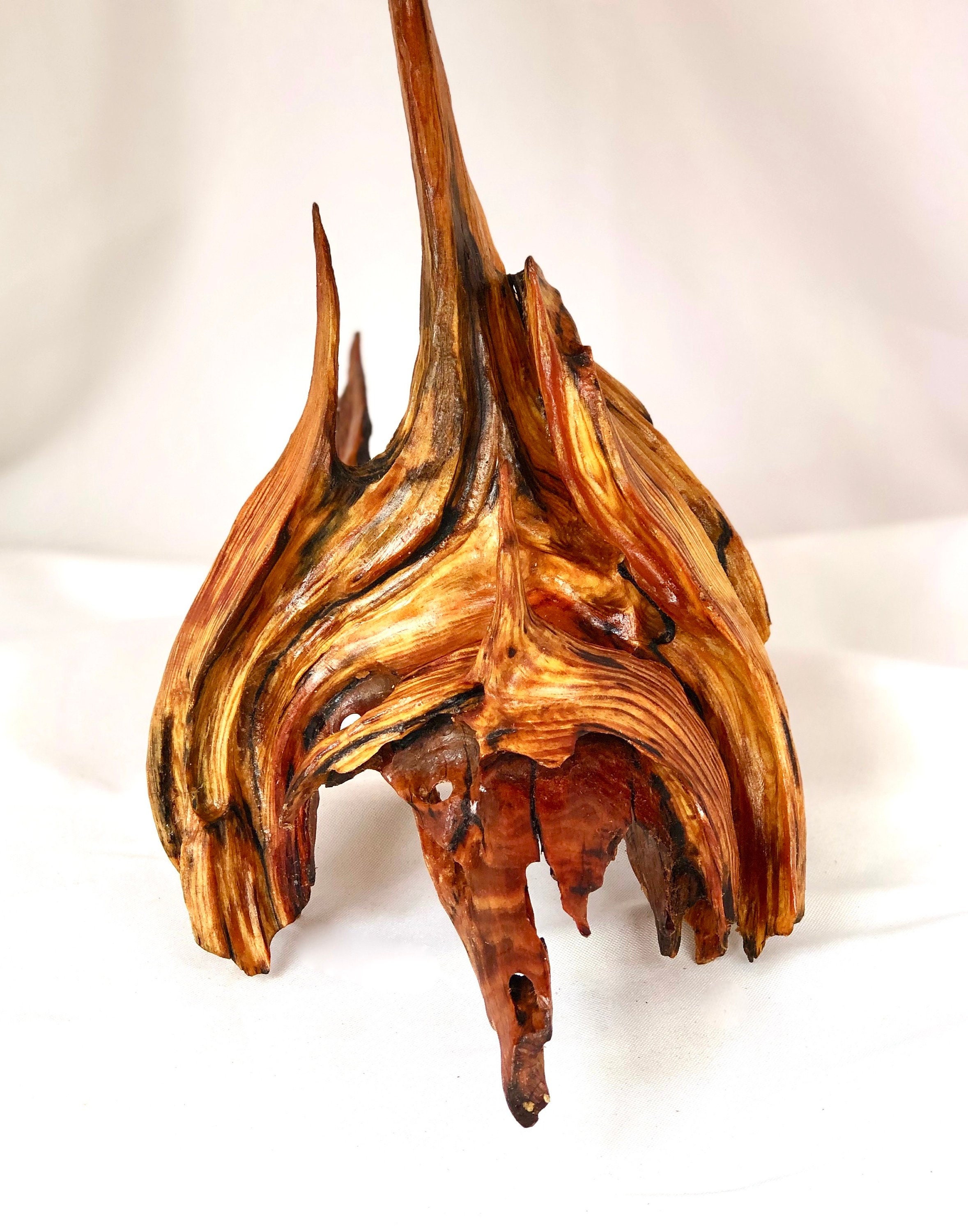 Eternal Flame - wood sculpture #101
