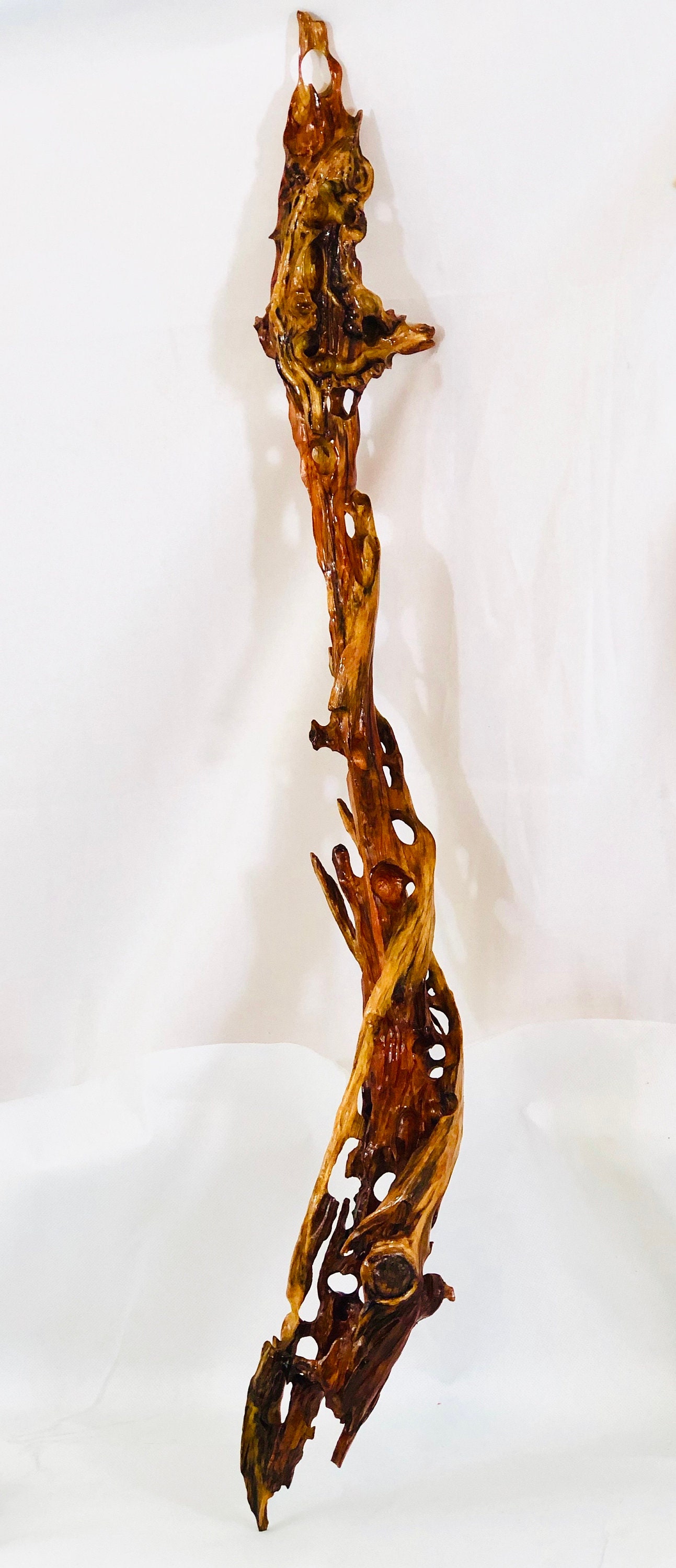 Helix - wood sculpture #136
