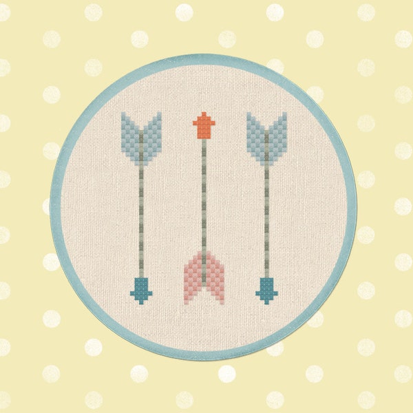 Arrows Cross Stitch - Etsy