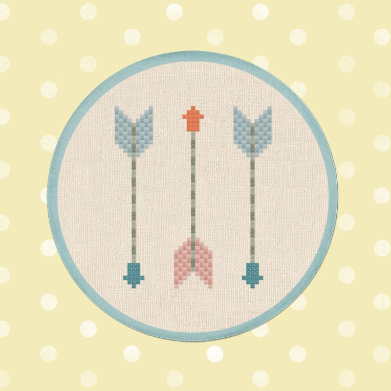 Arrow Cross Stitch - Etsy