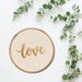 Love Cursive Cross Stitch Pattern Love Modern Simple Cute - Etsy