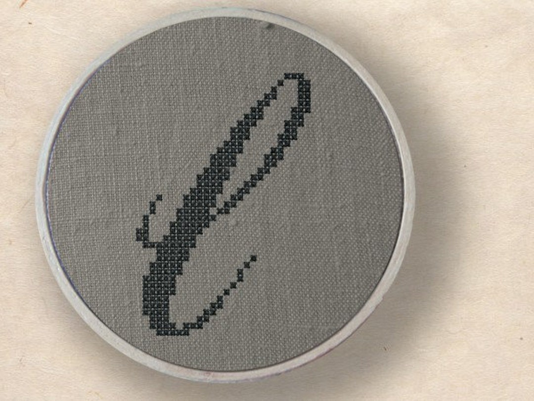 Lowercase 'l' Cross Stitch PDF Pattern - Etsy