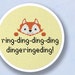 Ring Ding Ding Fox Cross Stitch Pattern Modern Simple Cute - Etsy