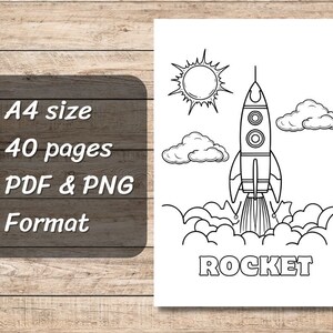 40 Printable Coloring Pages for Kids, Toddlers, Preschoolers, Coloring ...