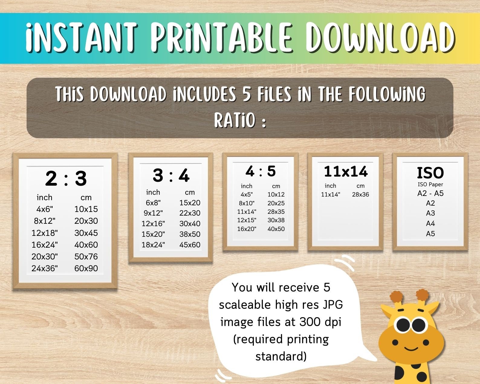 Set of 8 Educational Math Posters, Toddlers Posters, Math Posters ...
