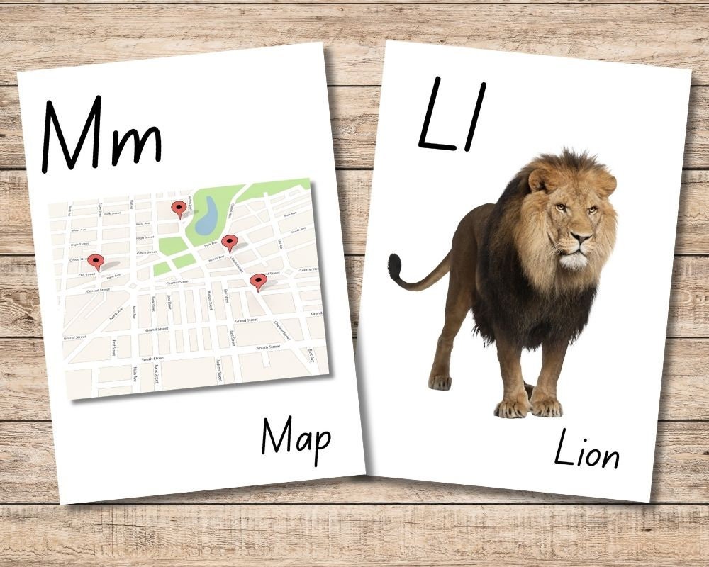 Alphabet Poster for Classroom Wall, Large Format for Classroom Use ...