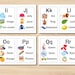ABC Flashcards, Flashcards for Kids, Educational Printable Cards, Learn ...