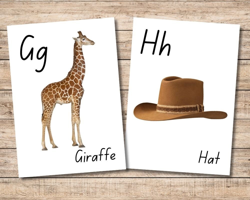 Alphabet Poster for Classroom Wall, Large Format for Classroom Use ...