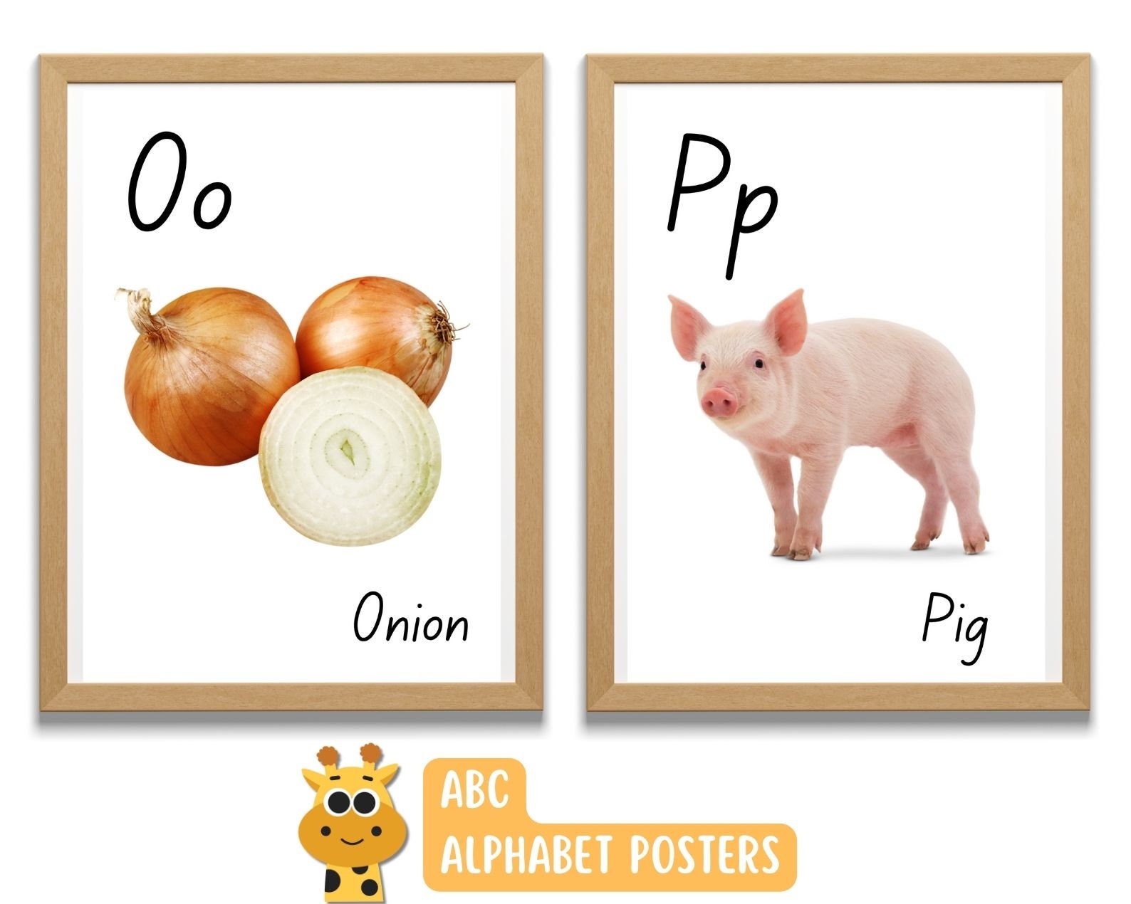 Alphabet Poster for Classroom Wall, Large Format for Classroom Use ...