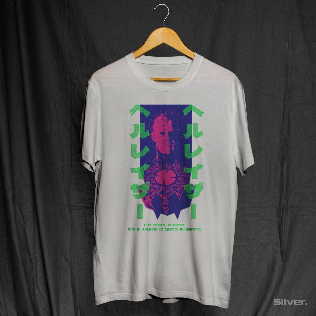 Hellraiser Pinhead Tshirt, 1987 Hell Raiser Cenobite Streetwear Merch ...