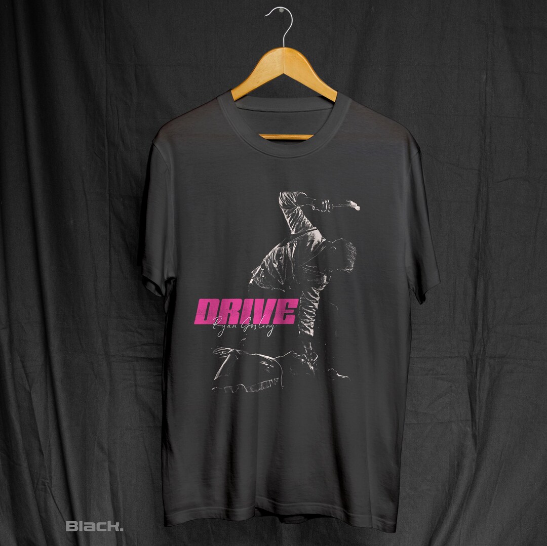Elevate Your Style With a Minimalistic Drive Movie Tee - Must-have Ryan ...