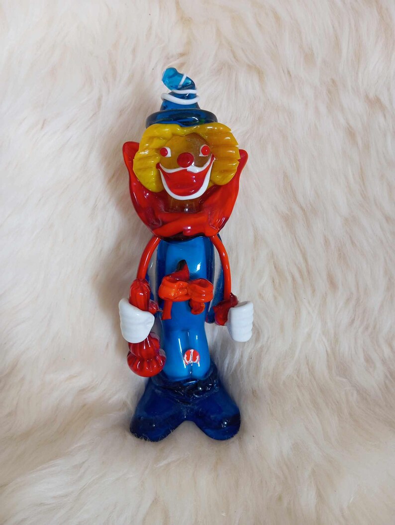 Murano Italian Glass Clown - Etsy