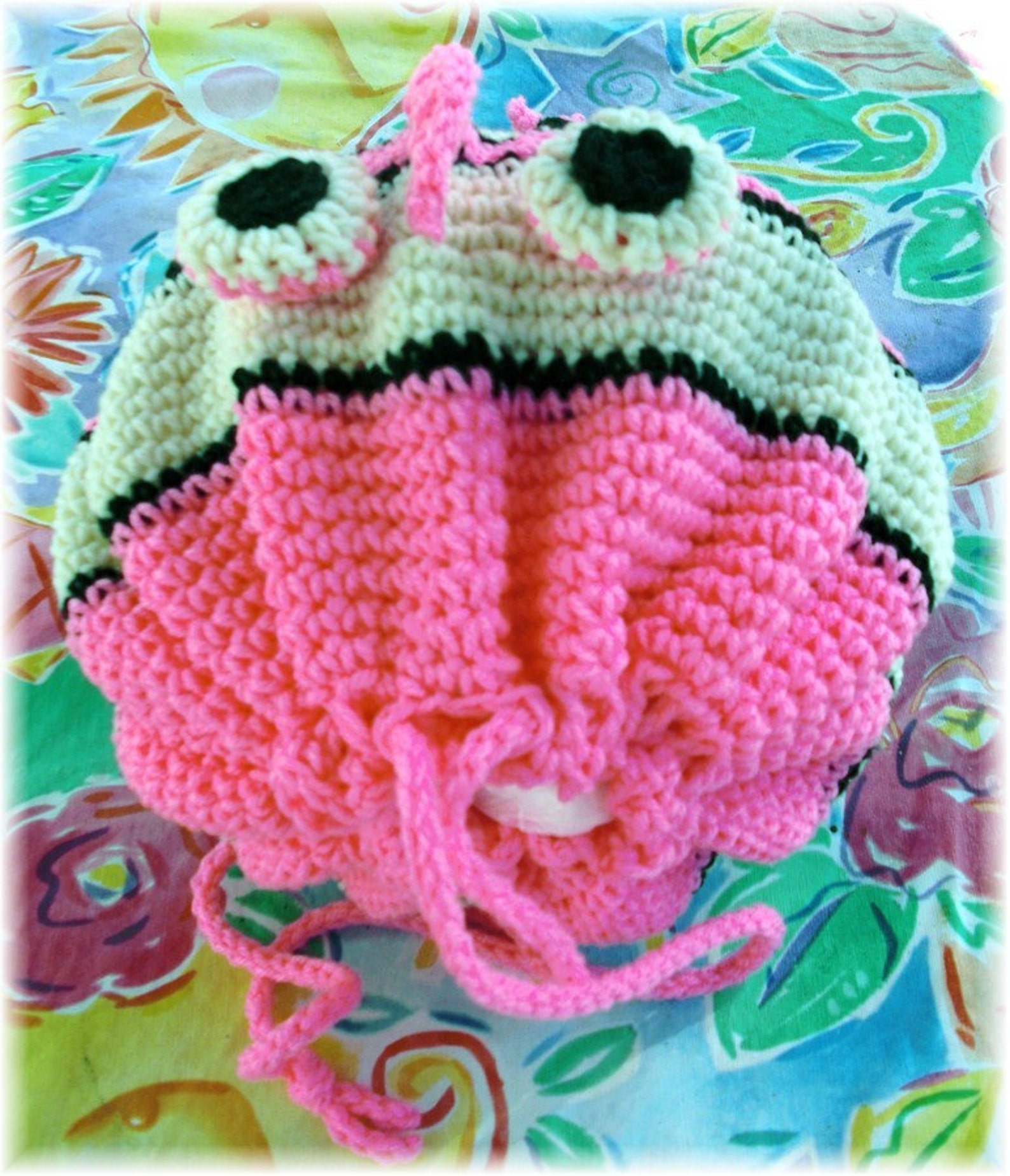 Clown Fish Bag Drawstring Tote Hot Pink - Etsy
