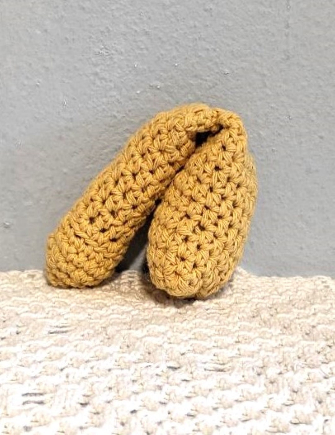 Cotton Crochet Stuffed Packer 5 Inches Gold Yellow - Etsy